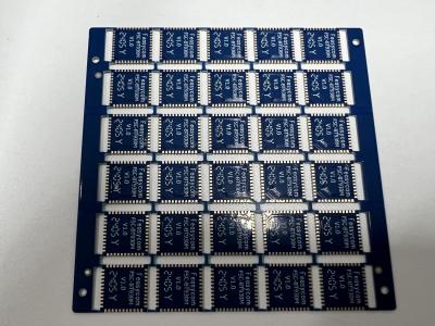 China OEM Multilayer Circuit Board Four Sides Half Holes With Gold Conductor Fingers IC Leads for sale