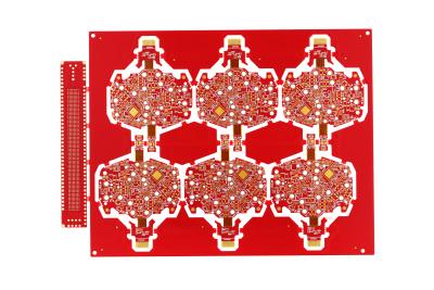 China Advanced Robust 4 Layers Rigid Flex PCB Board With Trace / Space Precision for sale