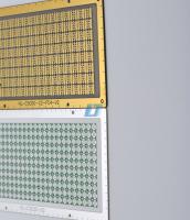China Advanced Ceramic Printed Circuit Board Immersion Gold Surface Finish Al2O3 for sale