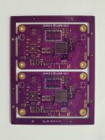 China Double Sided PCB Black and Yellow Silkscreen Color for Two Layer Printed Circuit Board for sale