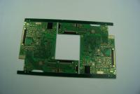 China 1.oz Final Foil External Double Layer PCB Board with 0.4mm Thickness and White Black Legend for sale