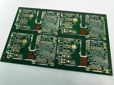 China Hole Position Deviation ±0.05mm Flexible Rigid Printed Circuit Board for SMD Components for sale