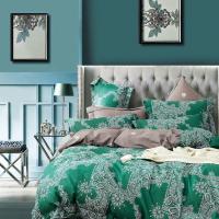 China Single Double Queen King 100% Cotton Printed Reversible Linen Duvet Cover for sale