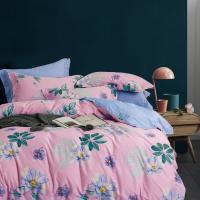China 100% Cotton Reversible Duvet Cover Set 200TC Floral Printed Bedding Queen Size for sale