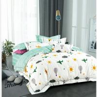China 100% Cotton Printed Reversible Duvet Cover Set Floral Medallion Queen Size for sale