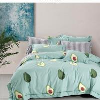 China 100% Cotton Printed Reversible Duvet Cover Set King Size Simple Flower All Season for sale