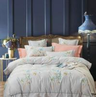 China Printed Simple Modern Reversible King Size Duvet Cover 200TC for sale