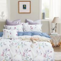 China 100% Cotton Reversible Bedding Set Oeko-Tex Certified Queen Size 3 Piece for sale