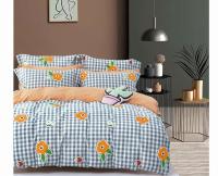 China 100% Cotton Reversible Bedding Set Oeko-Tex Certified Queen Size 3 Piece for sale