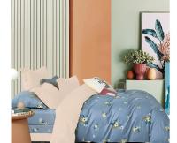 China 100% Cotton Printed Reversible Duvet Cover Set Single King Size Custom OEKO-TEX for sale