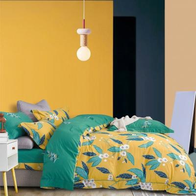 China 100% Cotton Reversible Duvet Cover Set 3 Piece OEKO-TEX Certified Queen Size for sale