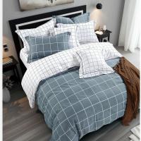 China Breathable 3pc Organic Cotton Duvet Cover Set Simple Sheet for sale