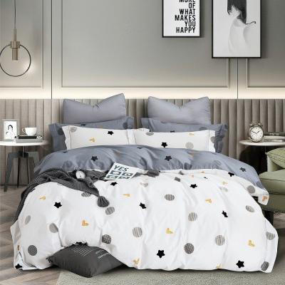China 100% Cotton Printed Duvet Cover Bedding Set Oeko-Tex Certified Queen King Size for sale