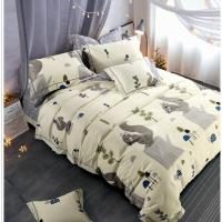 China 200TC 100% Cotton Duvet Cover Set Bedding Set Cute Soft Organic Custom Sizes for sale