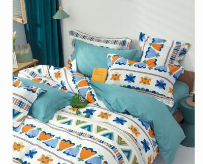 China 200TC 100% Cotton Duvet Cover Set Bedding Set Cute Soft Organic Custom Sizes for sale