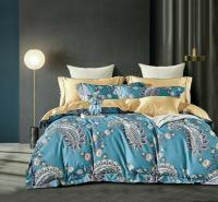 China 300 TC 100% Cotton Duvet Cover Bedding Set Soft Custom Flower Print Queen King for sale