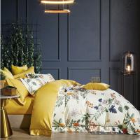 China Custom Duvet Cover 3pcs 300 TC 100% Cotton Organic Comfortor Sets for sale