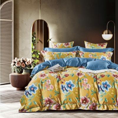 China 300 TC Organic Cotton Bedding Set Comforter Set Custom Size Queen King for sale