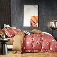 China 300 TC Organic Cotton Bedding Set Comforter Set Custom Size Queen King for sale