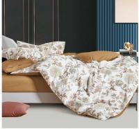 China 300 TC Bed Sheet Set Comfortor 100% Cotton Queen Bedding Cover Duvet Set Custom for sale