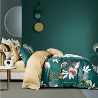 China 300 TC Cotton Bedding Set Duvet Covers Bedsheets Luxury Floral for sale