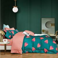 China Luxury 100% Cotton Bedding Set Duvet Cover with Floral Print OEKO-TEX Certified for sale