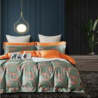 China Custom 100% Cotton Bedding Set Duvet Cover Queen Size OEKO-TEX Certified for sale