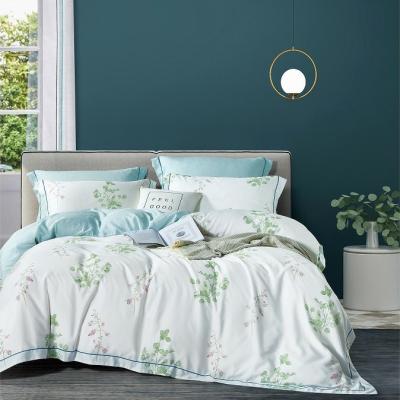China Custom Printed 100% Tencel Duvet Cover Set 6 Piece with 230 Thread Count for sale