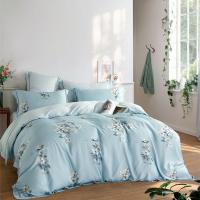 China 100% Tencel Comforter Set 230TC Colorful Floral Quilt Cover Set 3 Sizes for sale