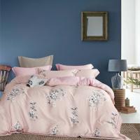 China 100% Tencel Comforter Set 230TC Colorful Floral Quilt Cover Set 3 Sizes for sale