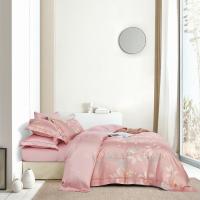 China Stylish Tencel Bedding Sets 230 TC Colorful Eco Friendly Massage Bed Sheets 4 Pcs for sale