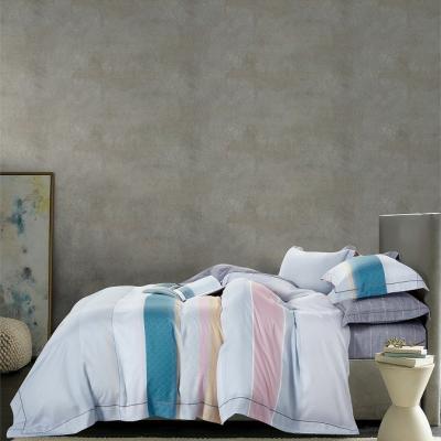 China Custom OEKO-TEX 100% Tencel Lyocell Bed Sheet Set Single to Super King Size for sale