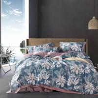 China Breathable 4Ps 100% Tencel Healthy Eco Friendly Comforter Sets Bedsheet Bedding Set for sale