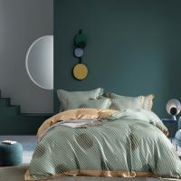 China Luxury 300TC 100% Tencel Bedding Set Queen Size Duvet Cover with Pillow Shams for sale
