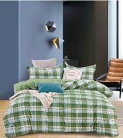China Washed Cotton Yarn Dyed Bed Linen Home Textile Fabric Fitting Sheet for sale