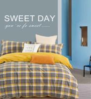 China Modern Sweet Home Bedding Fabrics 100% Cotton Yarn Dyed 32S for sale