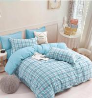China Sweet Colorful Bedding Fabrics Home Sheets 100% Cotton Yarn Dyed 150 TC for sale