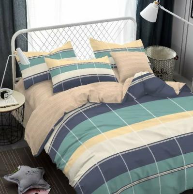 China 100% Polyester Microfiber Fitted Sheet Set Custom Size Queen King Super Soft Breathable Bedding for sale