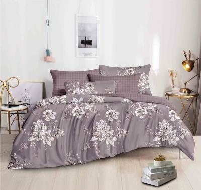 China Customized Microfiber Duvet Cover Set 110 GSM Queen Size Oeko-Tex Certified for sale