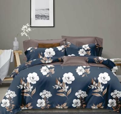 China Custom 100% Polyester Duvet Cover Set Bedding Fabrics Single to Super King Sizes for sale