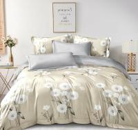 China 100% Polyester Microfiber Tufted Duvet Cover Set Multi Color Printing Queen King Size for sale