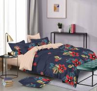 China Customizable Breathable Geometric Microfiber Comforter Cover 100% Polyester Queen Size for sale