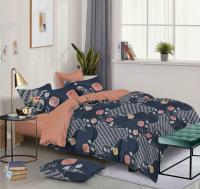 China Customizable Breathable Geometric Microfiber Comforter Cover 100% Polyester Queen Size for sale