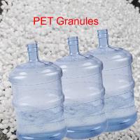 China Non Carbonated Bottle Grade PET Plastic Granules Raw Material High Density for sale
