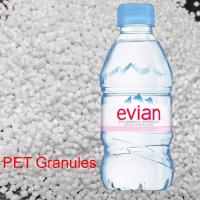 China Pure Water Bottle Grade PET Plastic Granules Pellets for sale