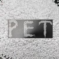 China Pure Water Bottle Grade PET Plastic Granules Pellets for sale
