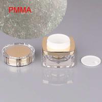 China Skin Care Packaging PMMA Acrylic Resin Granules Lightweight UV Resistance for sale