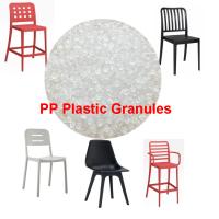 China Colorless Odorless Virgin PP Plastic Granules For Outdoor Chairs High Flexural Strength for sale