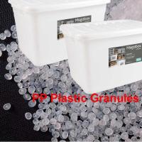 China Storage Bins PP Plastic Raw Material High Impact Virgin PP Granules for sale