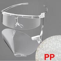 China Face Shields Plastic Polypropylene PP Resin Lightweight Customized for sale